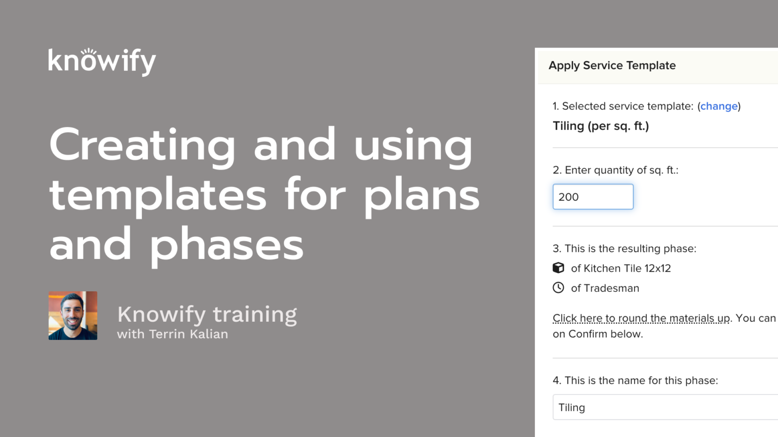 Training & Support - Knowify